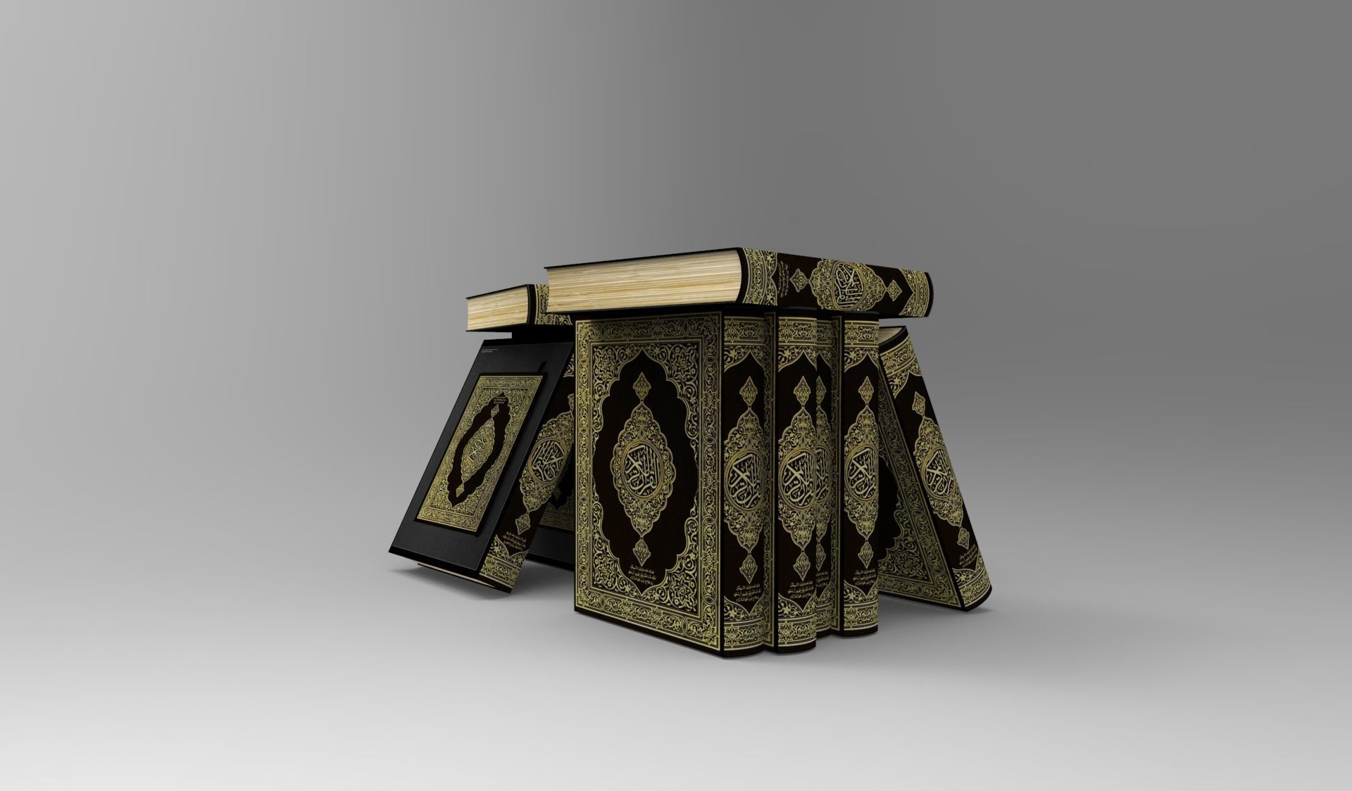 Quran 3d model 3D model | CGTrader