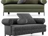 3D model Mattia Sofa By Minotti VR / AR / low-poly | CGTrader