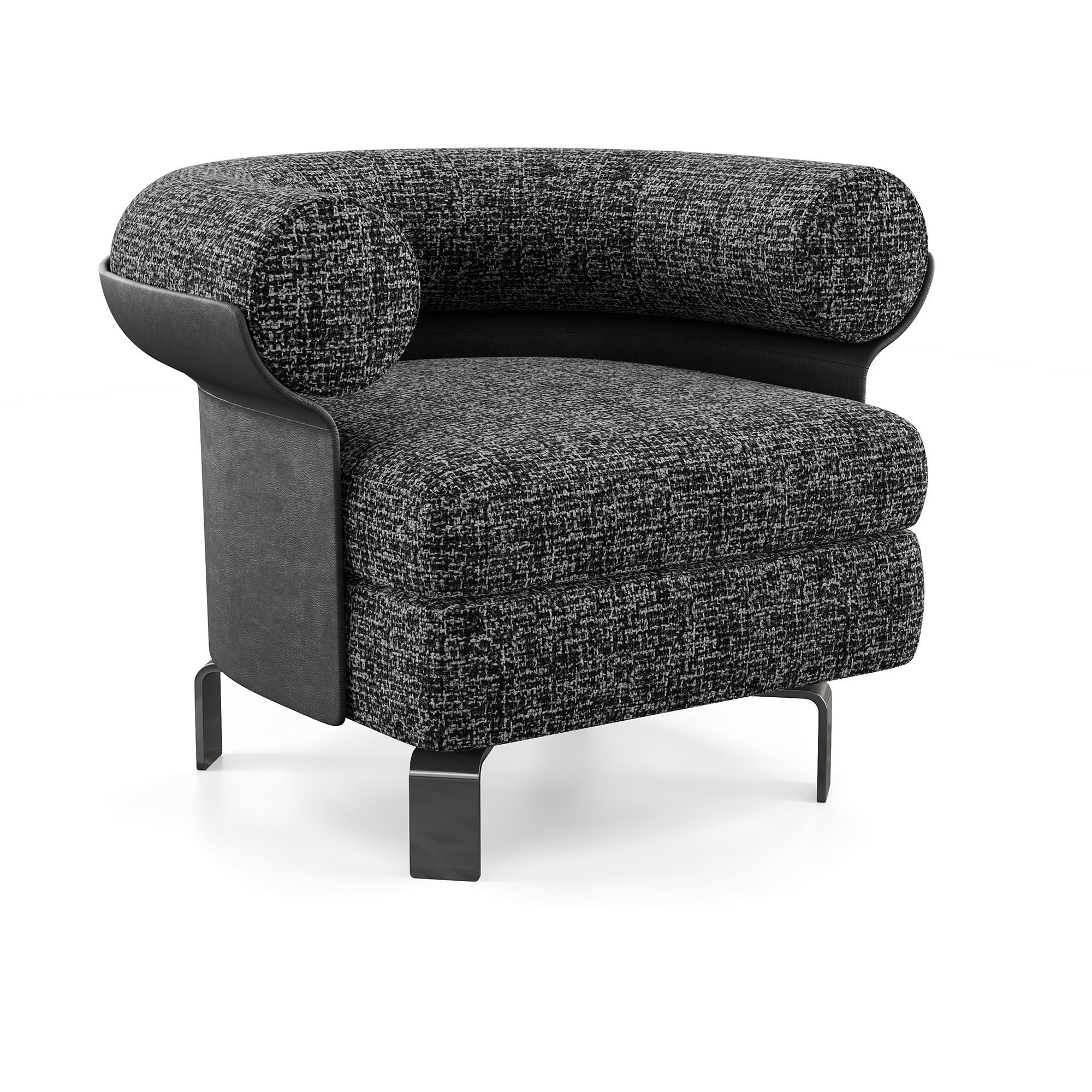 3D model Mattia Armchair By Minotti VR / AR / low-poly | CGTrader