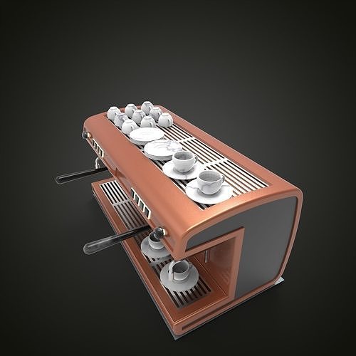Coffee Machine 3D model | CGTrader