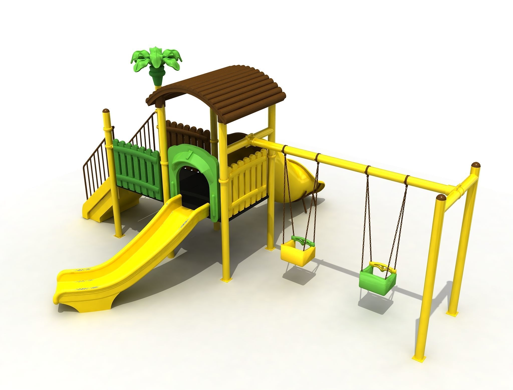 Tree Concept Playground 043 3D model | CGTrader