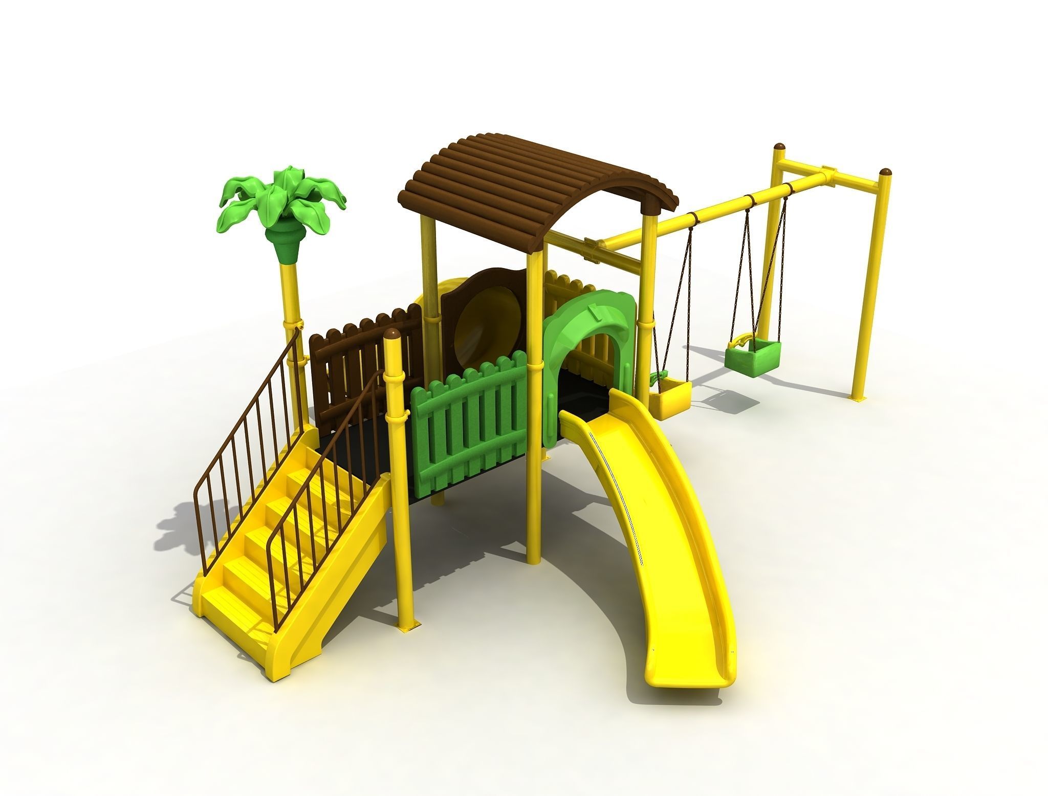 Tree Concept Playground 043 3D model | CGTrader