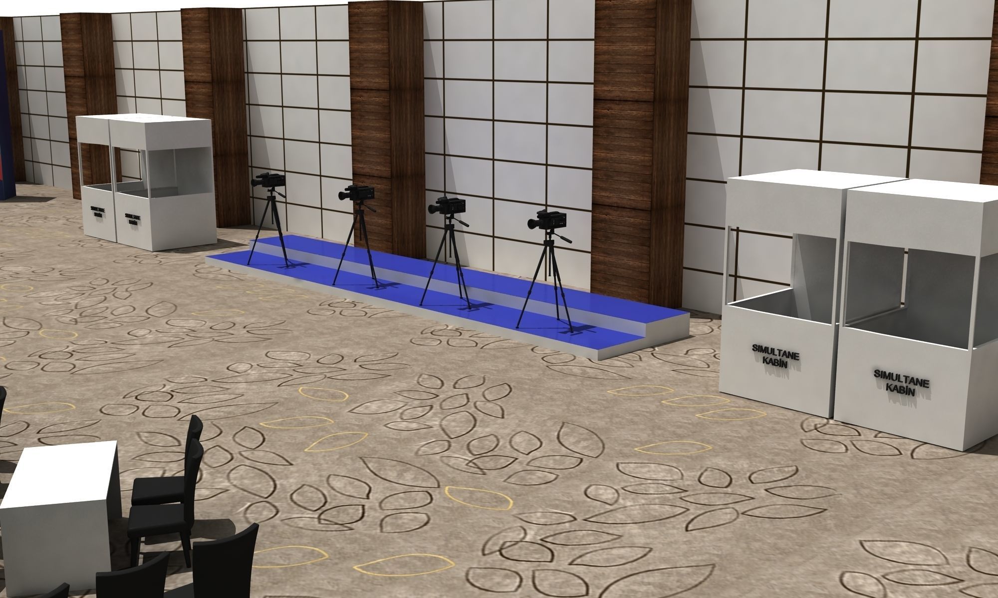 G20 Countries Meeting Stage And Setup 099 3D model | CGTrader