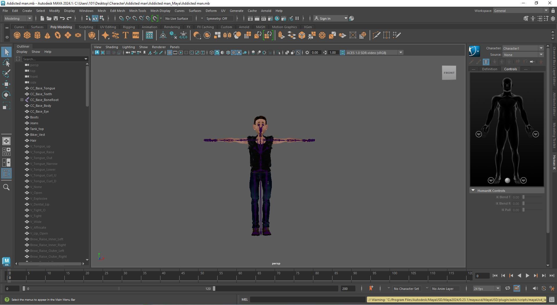 3D model Addicted Man Rigged animated 2500 Free animation tutorial VR / AR / low-poly | CGTrader