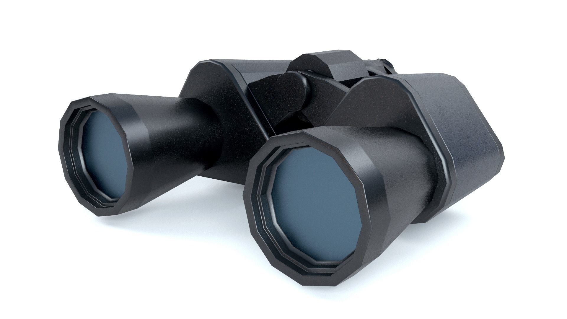 Binoculars Field glasses Optics Spyglasses free VR / AR / low-poly 3D ...