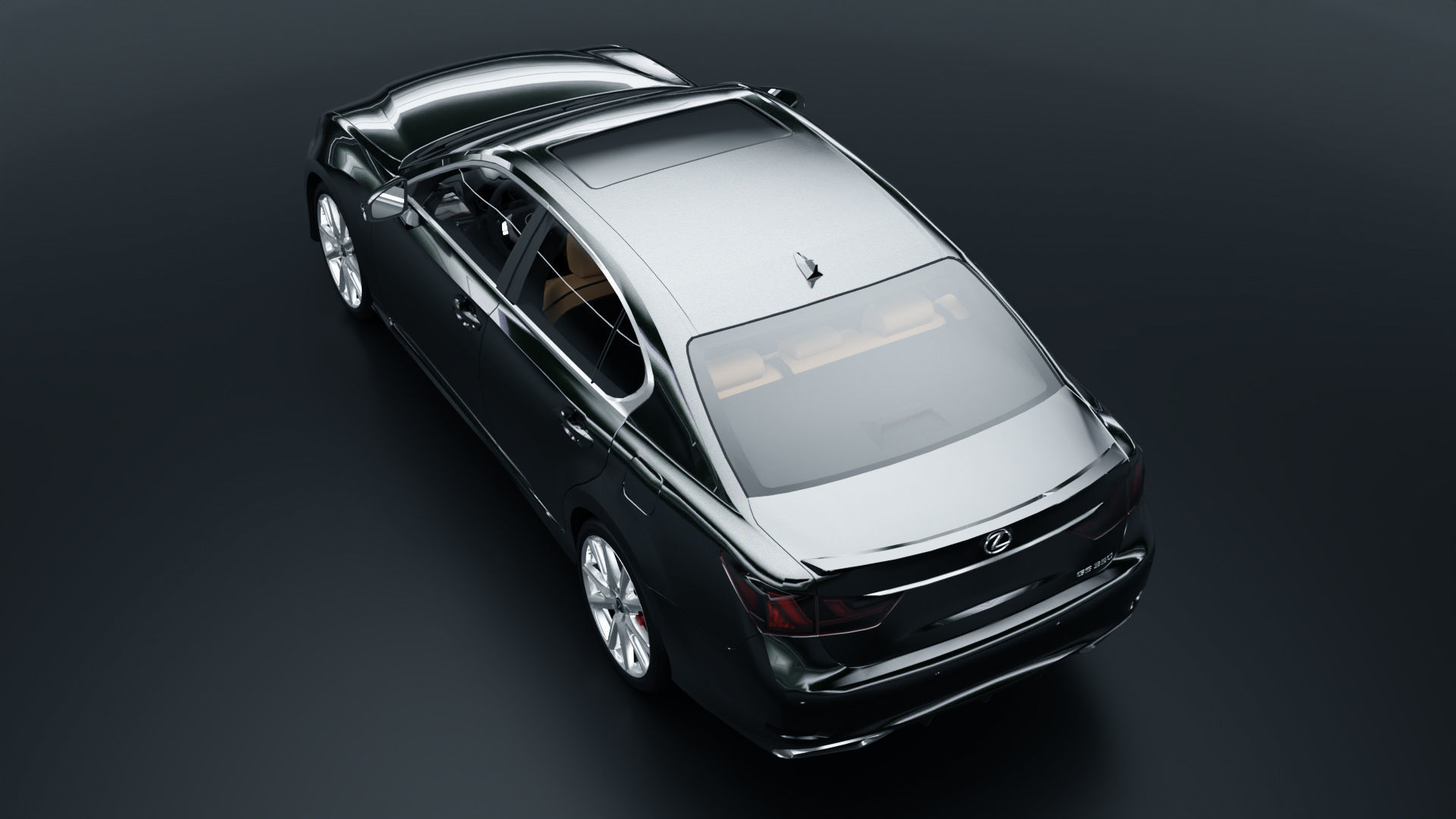 3D model Lexus GS350 VR / AR / low-poly | CGTrader