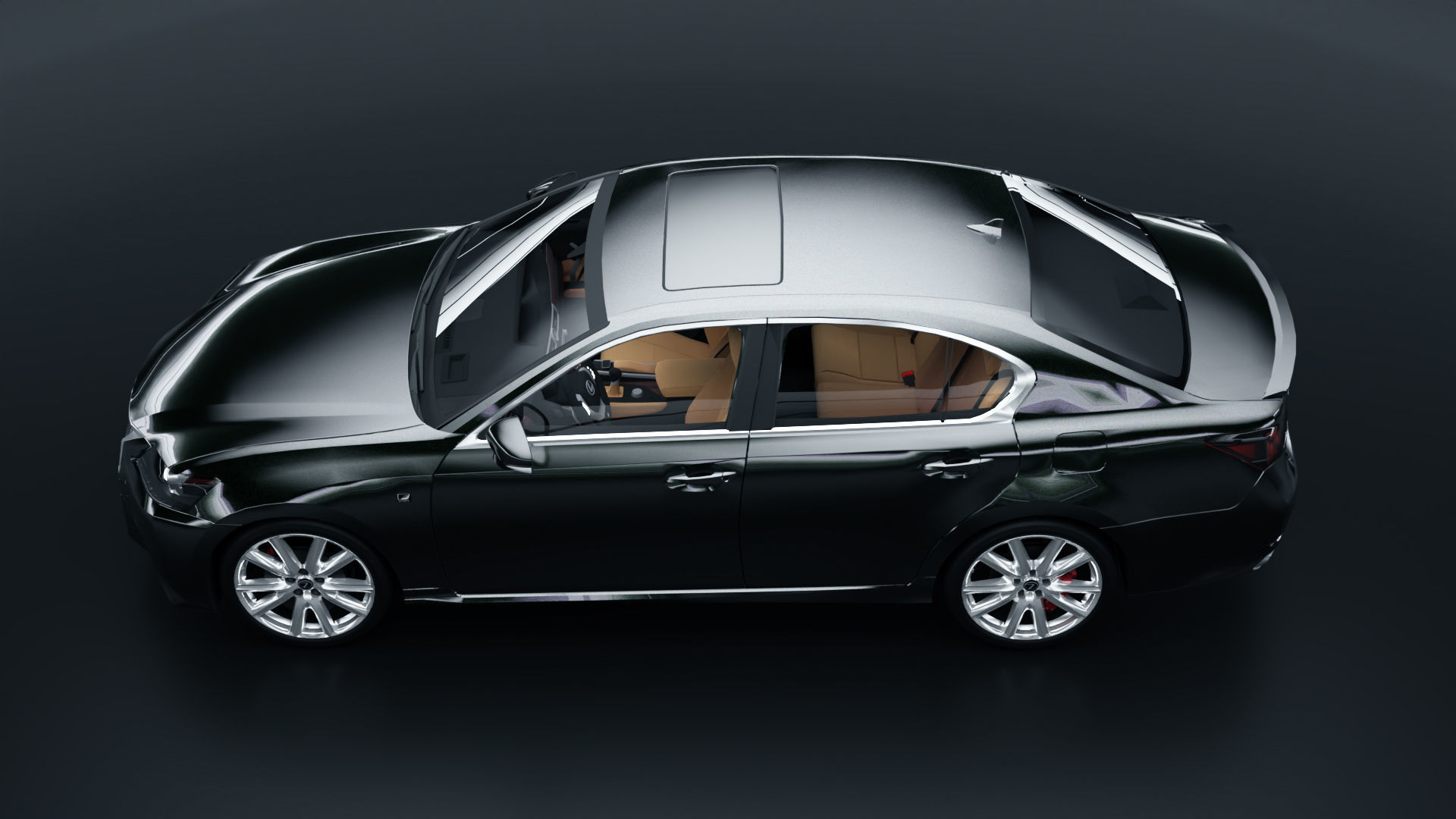 3D model Lexus GS350 VR / AR / low-poly | CGTrader