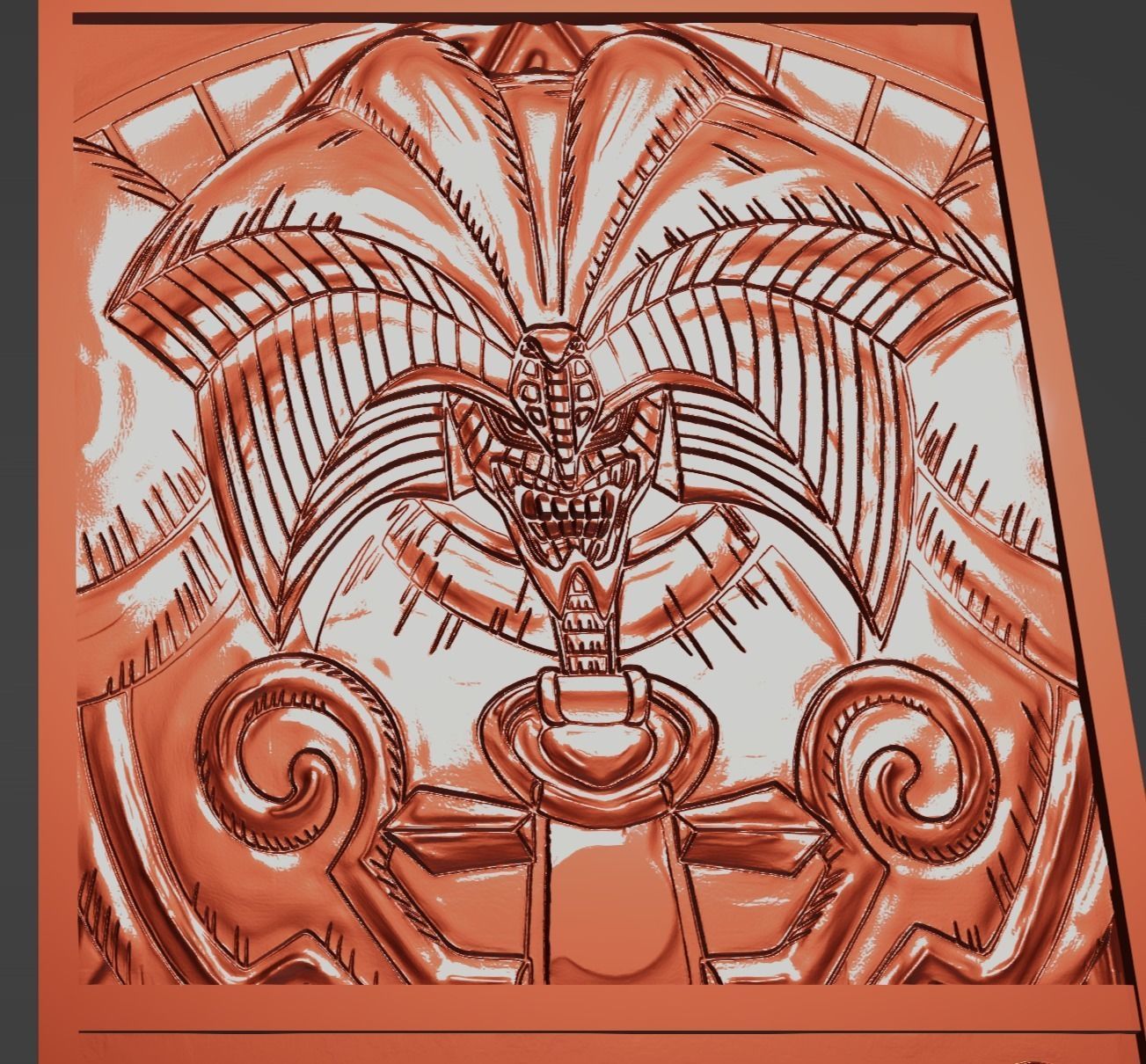 Exodia the forbidden one all parts - anime version - yugioh 3D model 3D ...