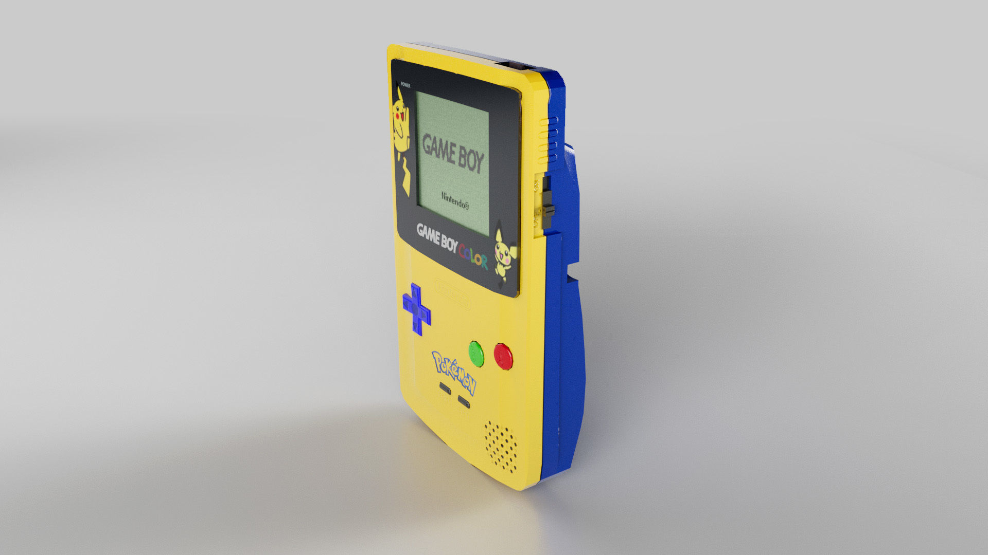 Nintendo Gameboy Color Collector 3D model | CGTrader