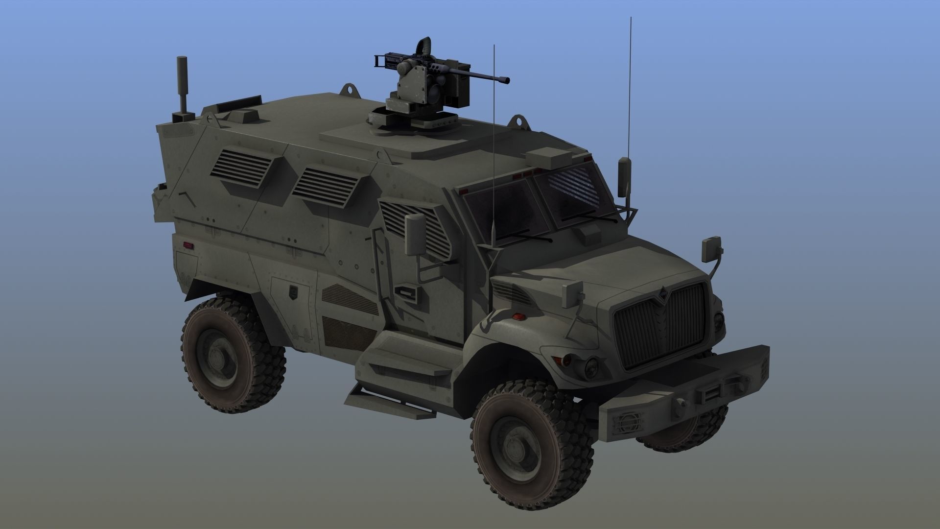 M1224 MaxxPro MRAP 3D model | CGTrader