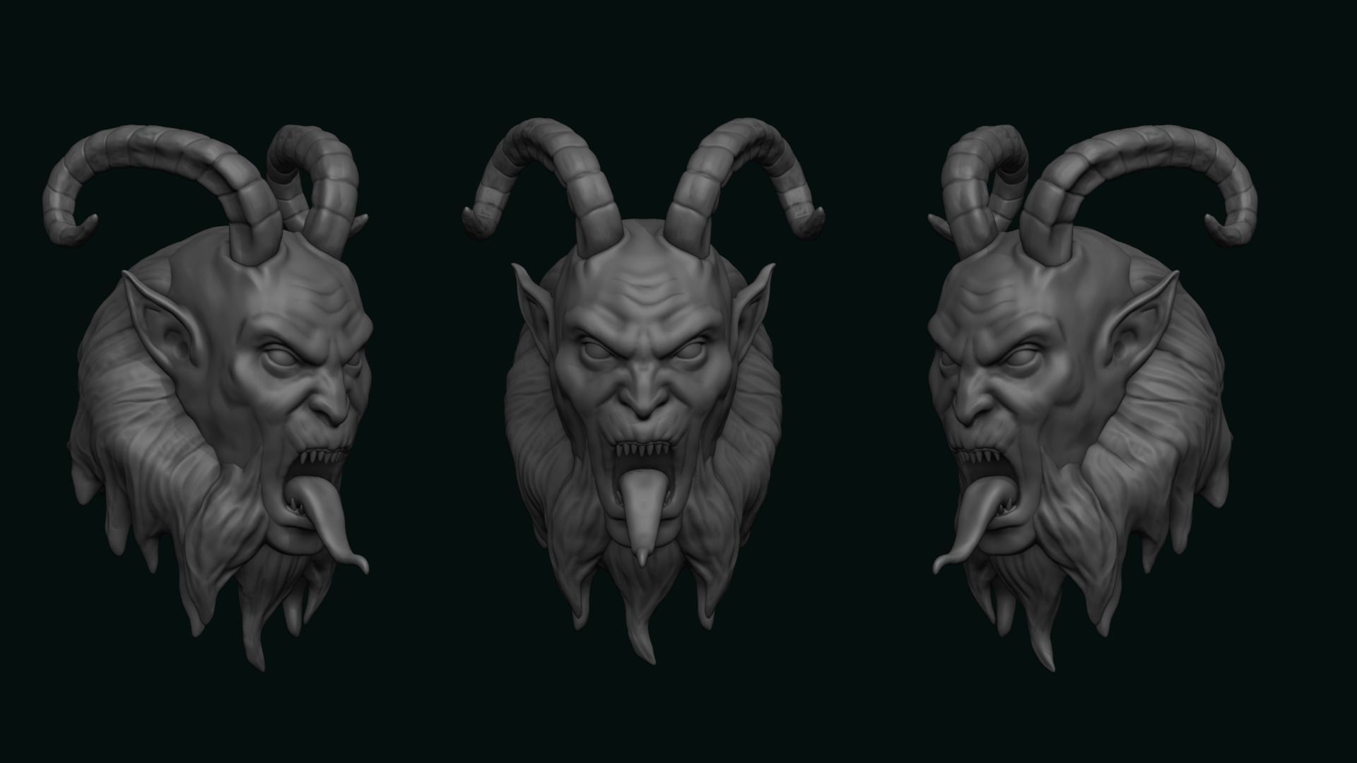 demons from hell 3D model 3D printable | CGTrader