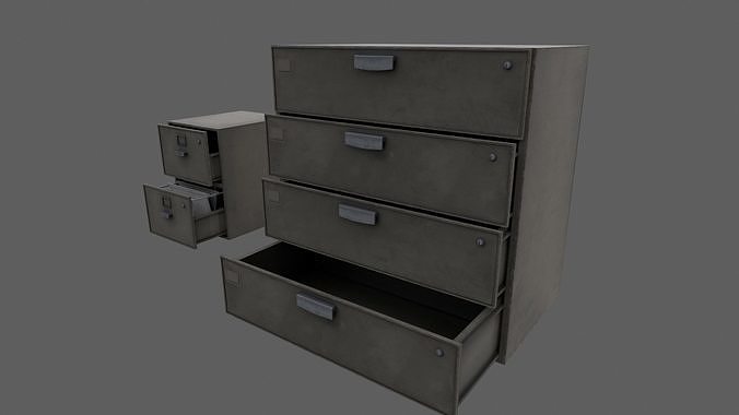 3D model Business cabinets VR / AR / low-poly | CGTrader