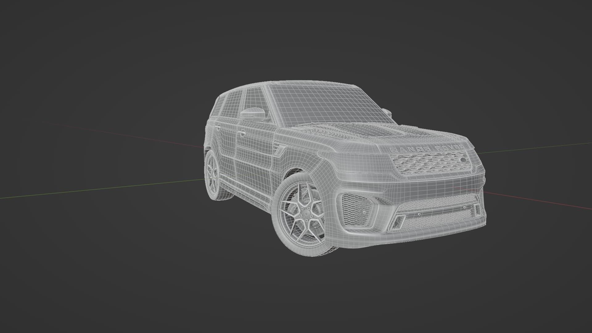 Range Rover Sport 2018 free 3D model | CGTrader