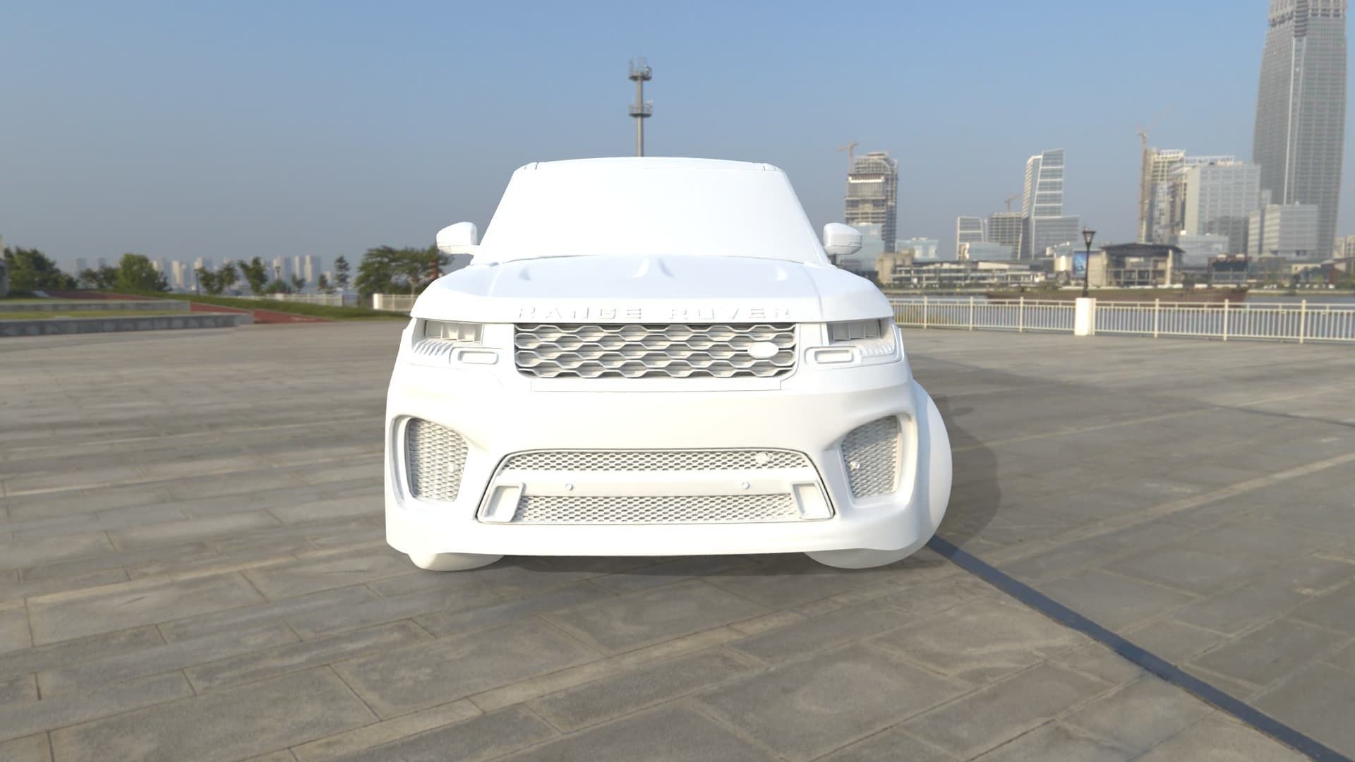 Range Rover Sport 2018 free 3D model | CGTrader