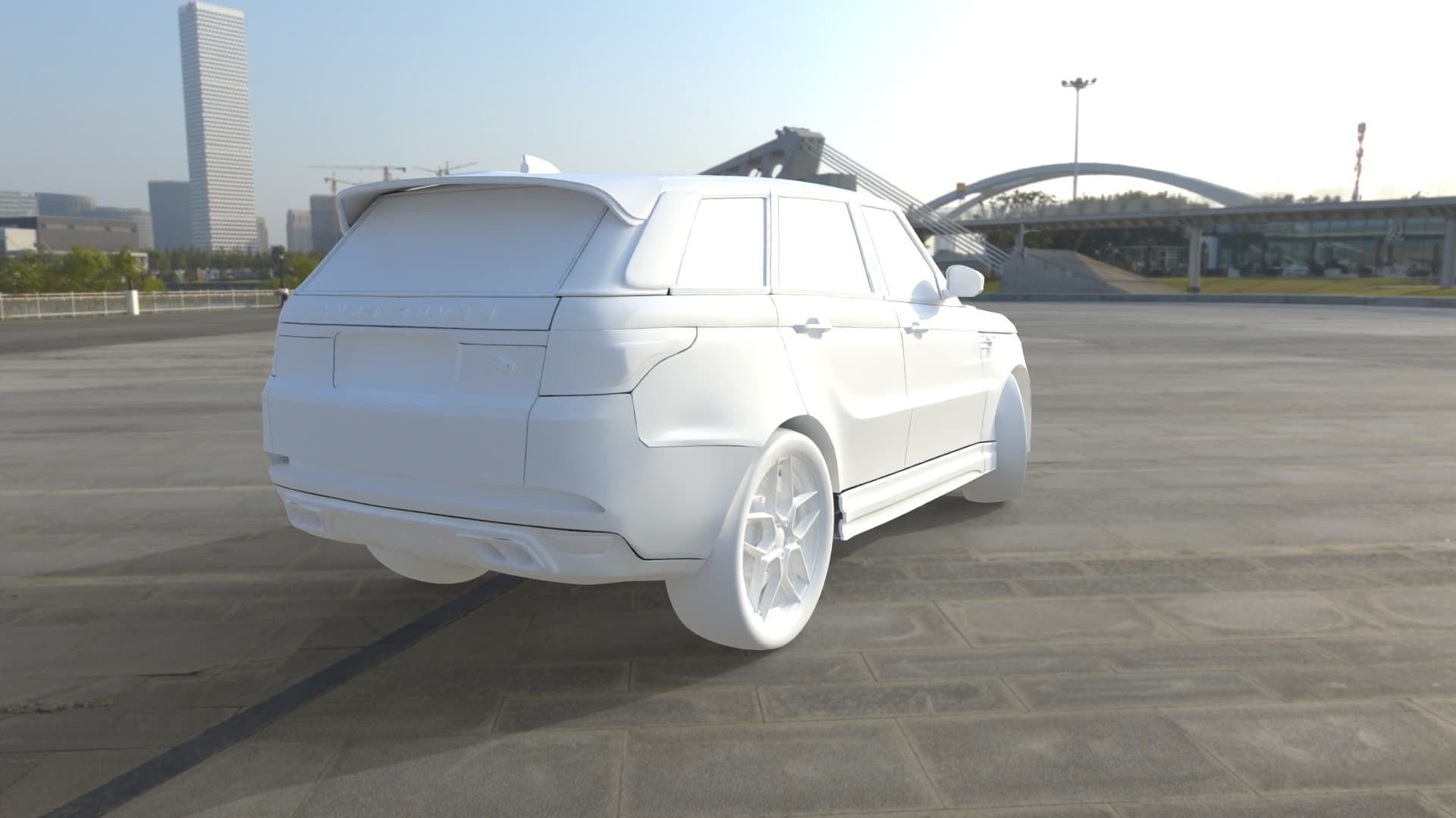 Range Rover Sport 2018 free 3D model | CGTrader