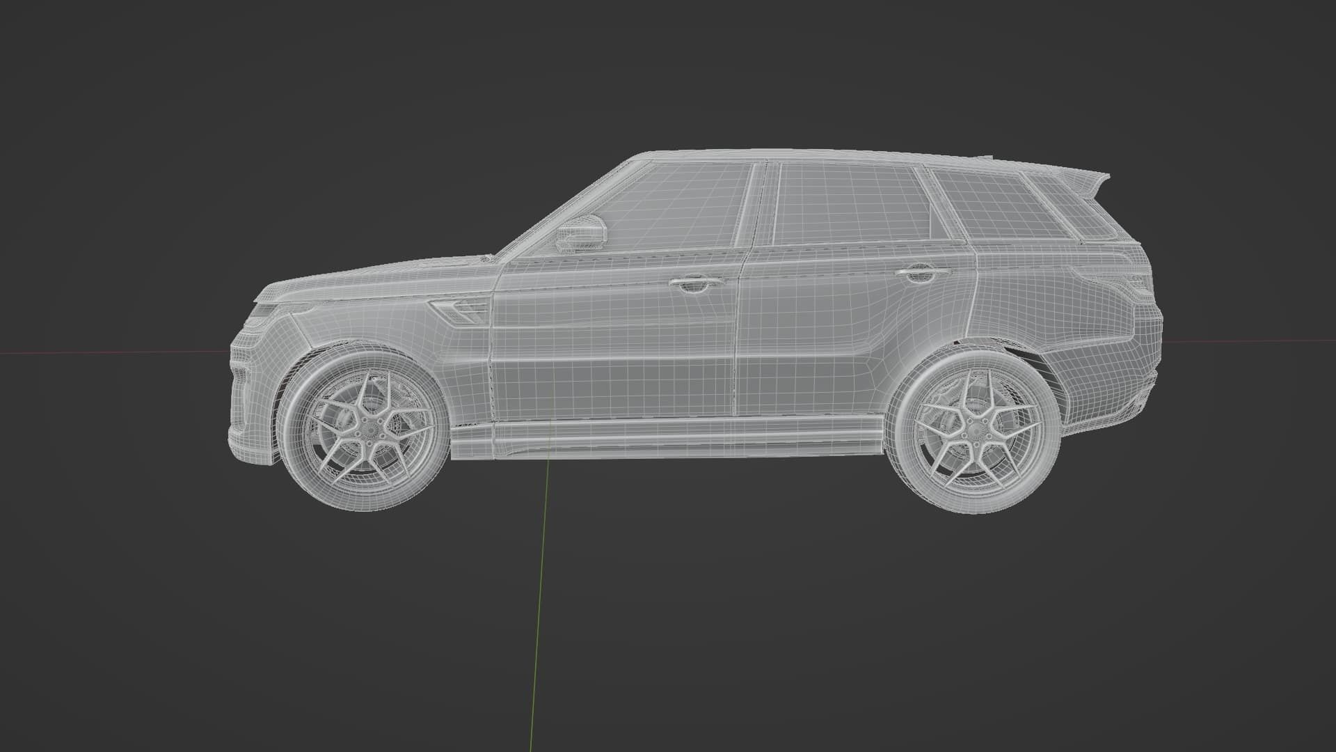 Range Rover Sport 2018 free 3D model | CGTrader