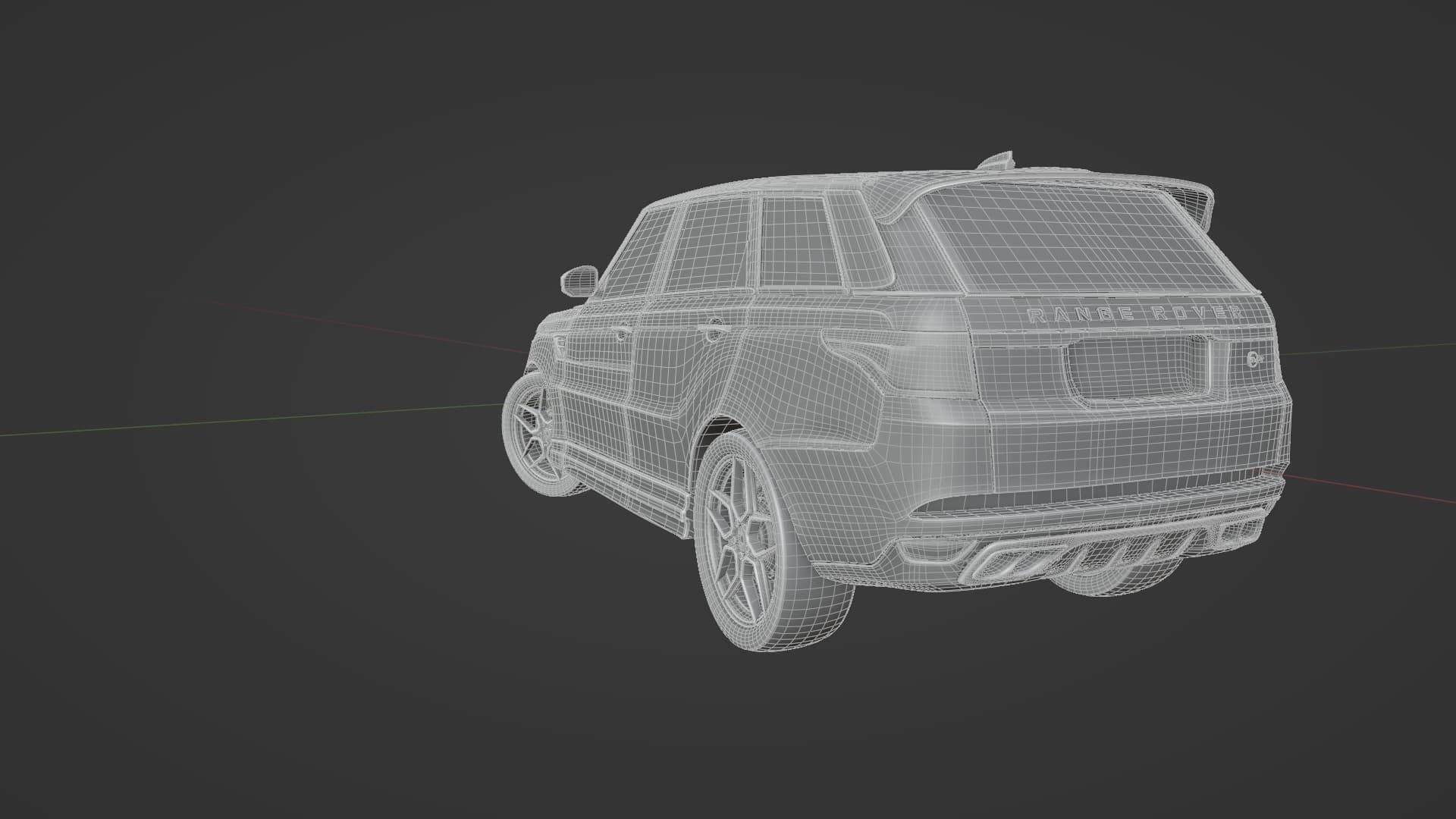 Range Rover Sport 2018 free 3D model | CGTrader