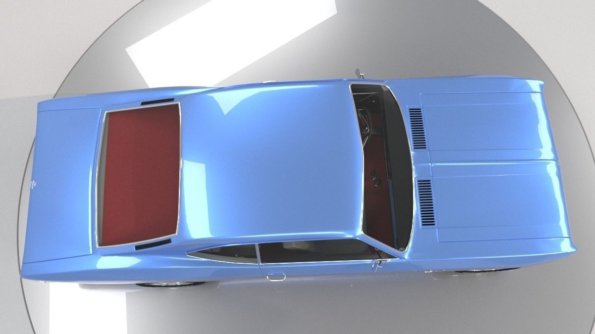 Opel Rekord SS Fiera 3D model | CGTrader