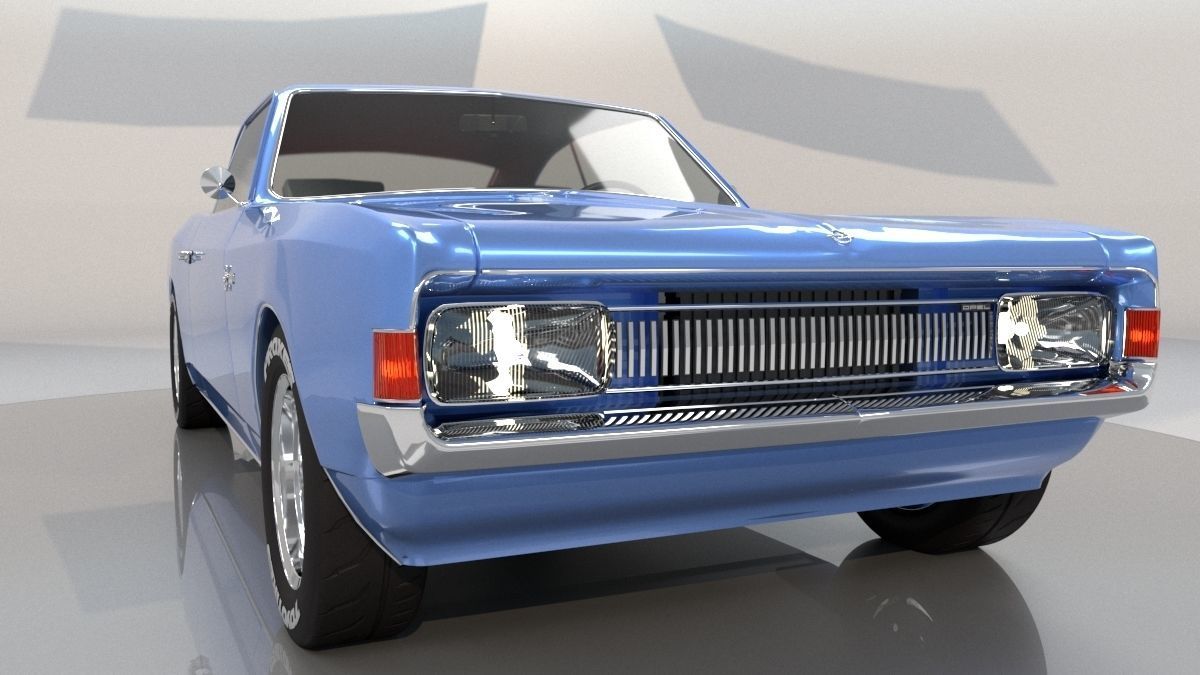 Opel Rekord SS Fiera 3D model | CGTrader
