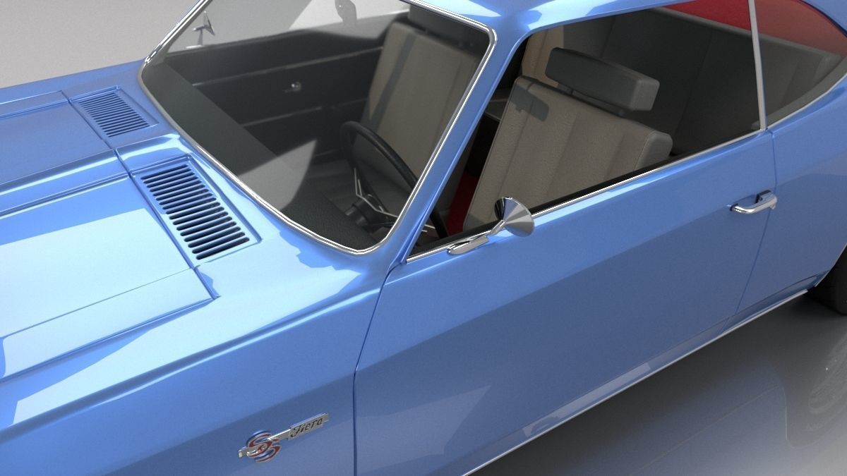 Opel Rekord SS Fiera 3D model | CGTrader