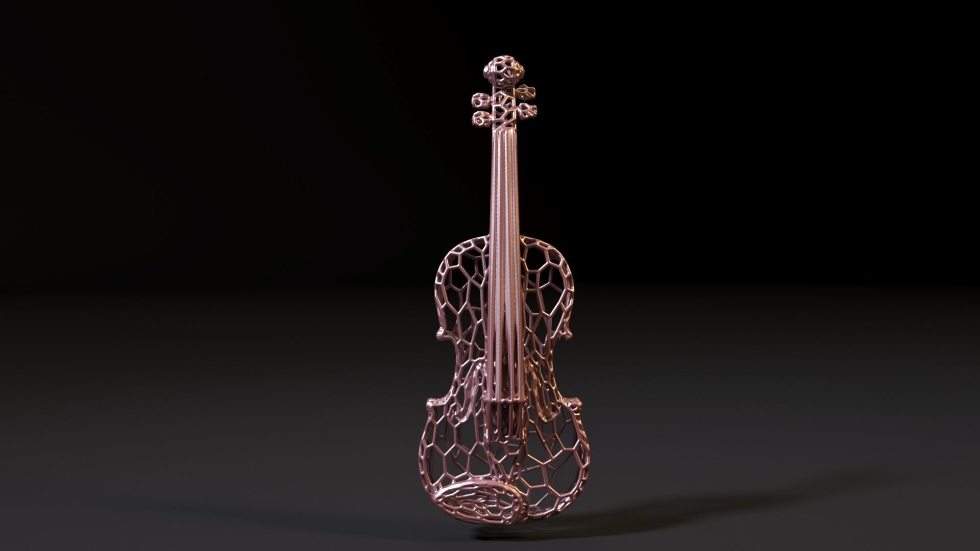 Souvenir violin 3D model 3D printable | CGTrader