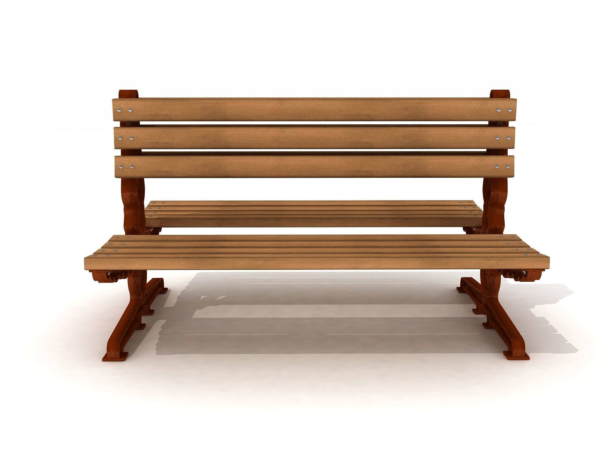 3D model Outdoor Binary Bench 16 3D model | CGTrader