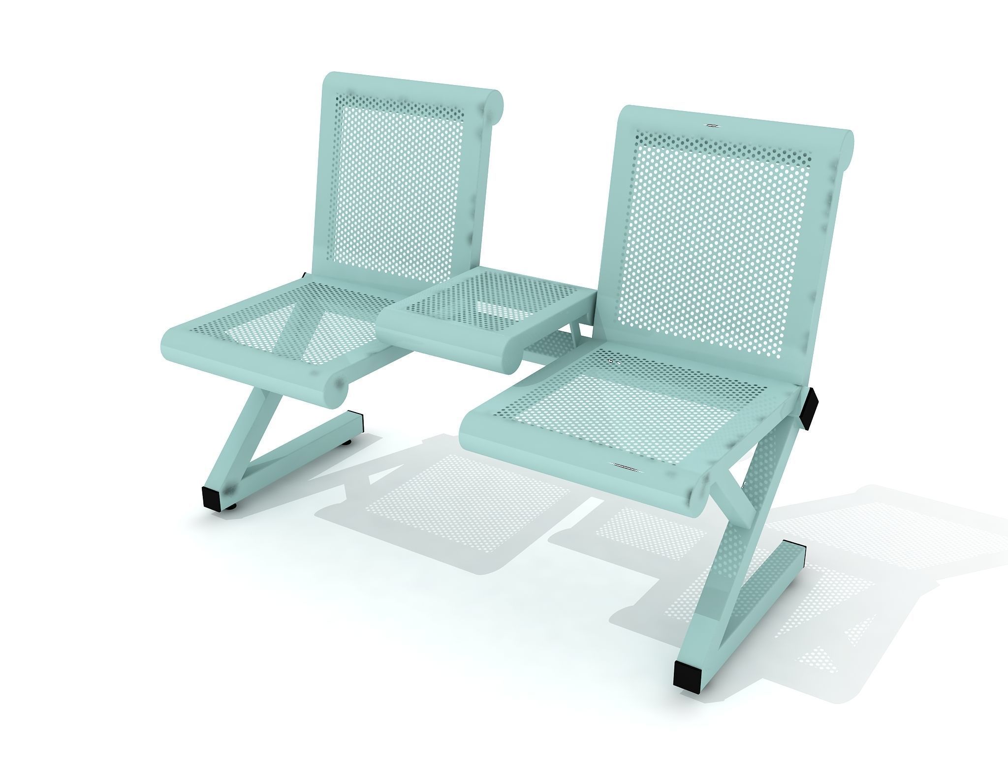 Hospital Bench 12 3D model | CGTrader