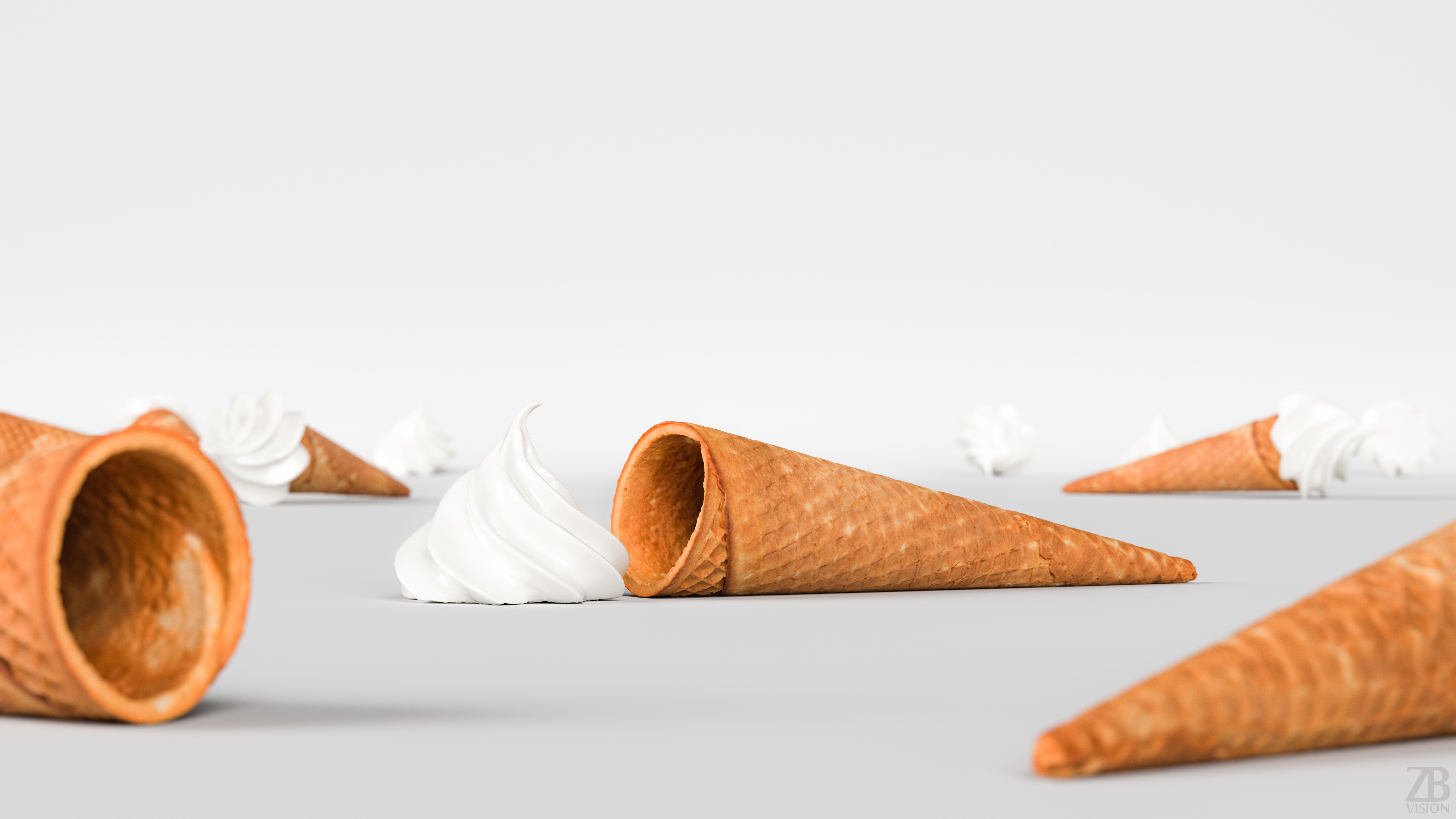 Ice Cream Cone 3D model | CGTrader