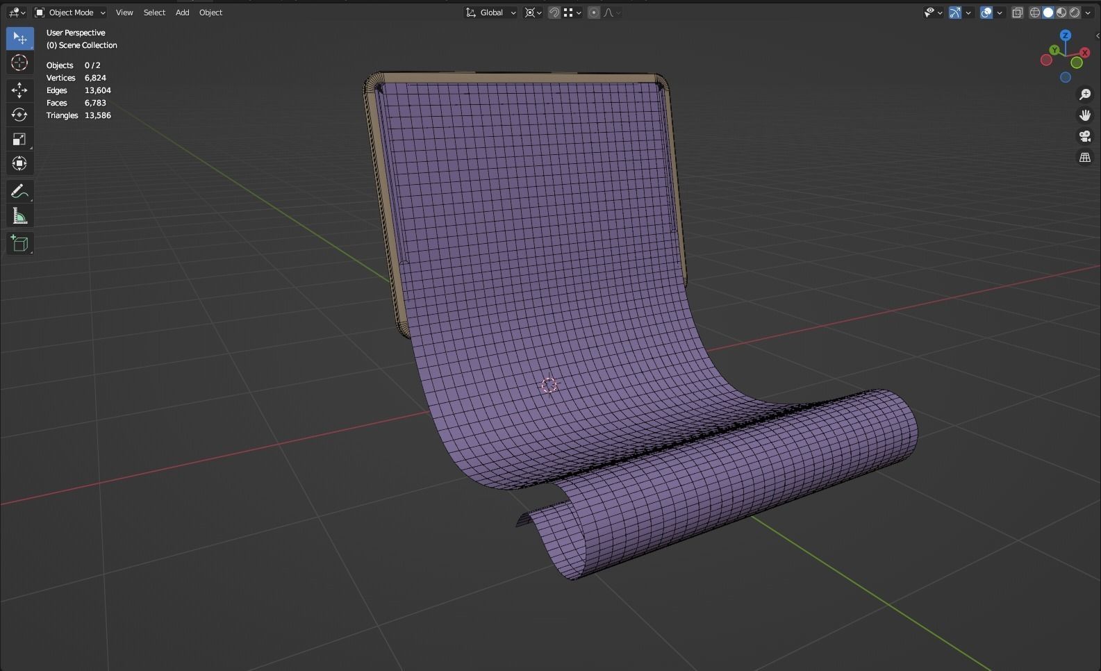 Long Scroll 3D model | CGTrader