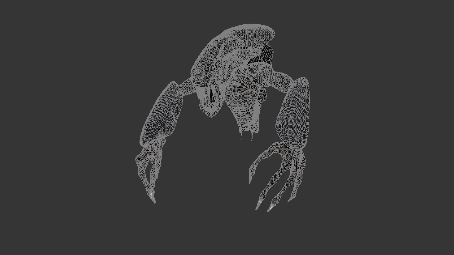 3D model Fiction Alien VR / AR / low-poly | CGTrader