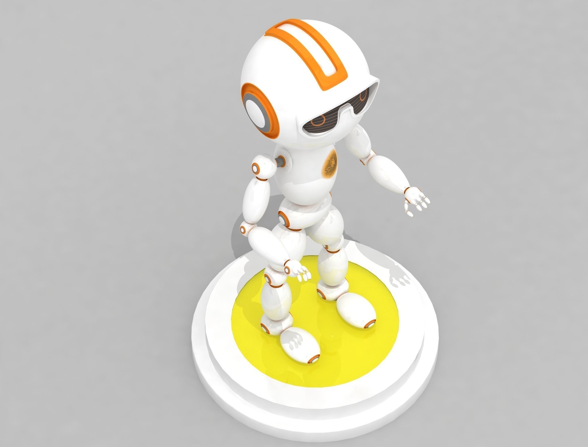 Sci-Fi Robot Character Robeco 3D model | CGTrader Sci-Fi Robot Character Robeco 3D model | CGTrader