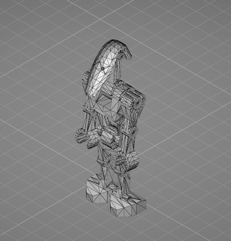 Lego minifigure Battle Droid 3D model 3D printable | CGTrader