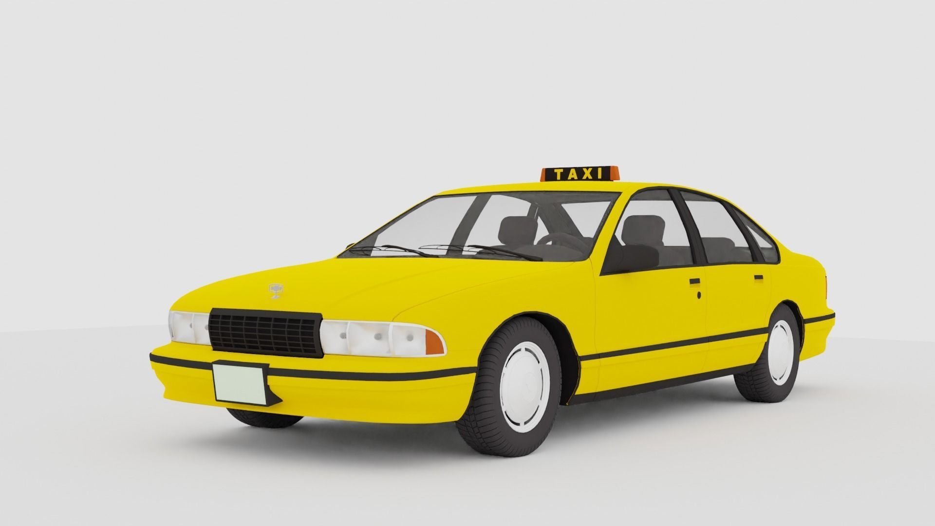 Taxi 3D Model 3D model | CGTrader