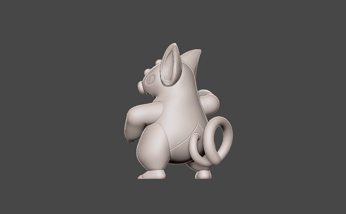 pokemon grumpig 3D model 3D printable | CGTrader