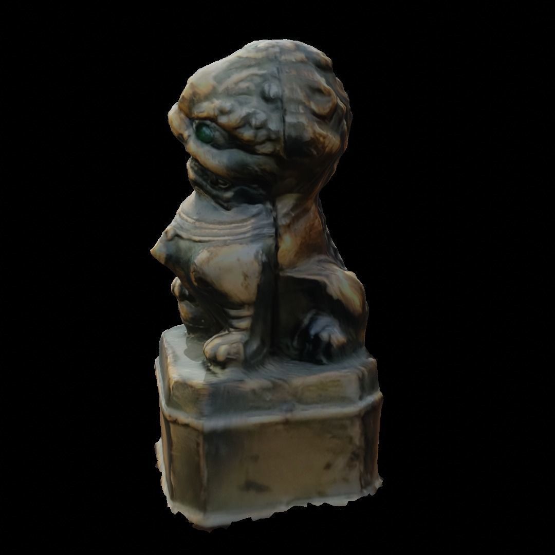 Chinese Statue free 3D model | CGTrader