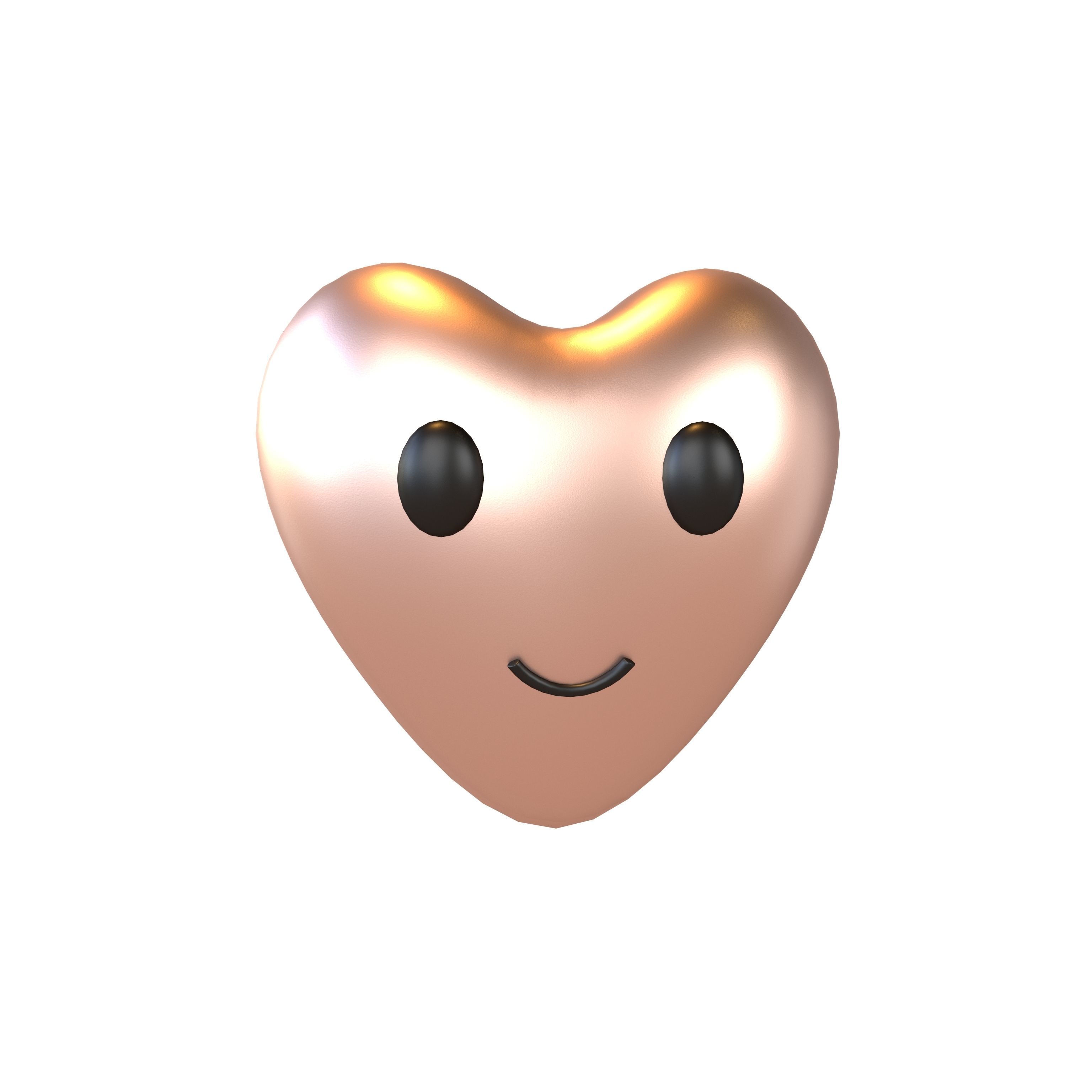 3D model Heart Character V1 016 VR / AR / low-poly | CGTrader
