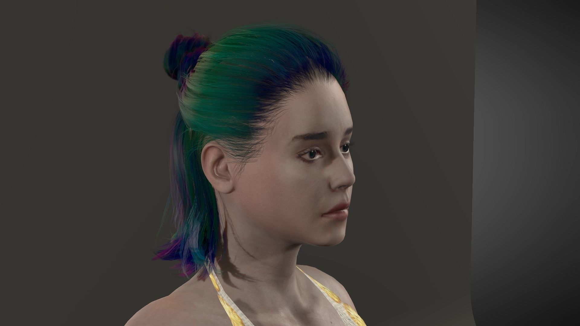 3D model Emilia Clarke VR / AR / low-poly | CGTrader