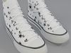 Basketball Leather Shoes Converse All Star White Star Snowflakes 3D ...