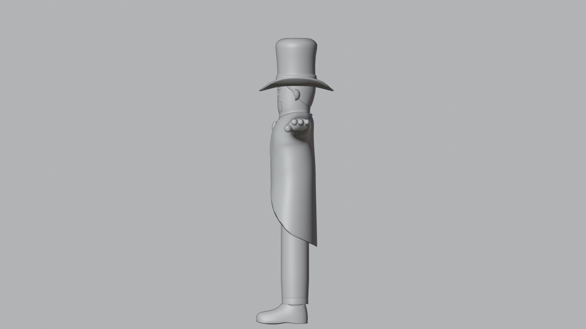 Minimal Magician Cartoon Character 3D model rigged | CGTrader