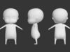 3D model Base Mesh Character VR / AR / low-poly | CGTrader