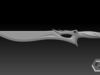 Valorant Sovereign Sword 3D model 3D printable | CGTrader