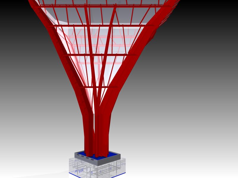 steel tree 3D model | CGTrader