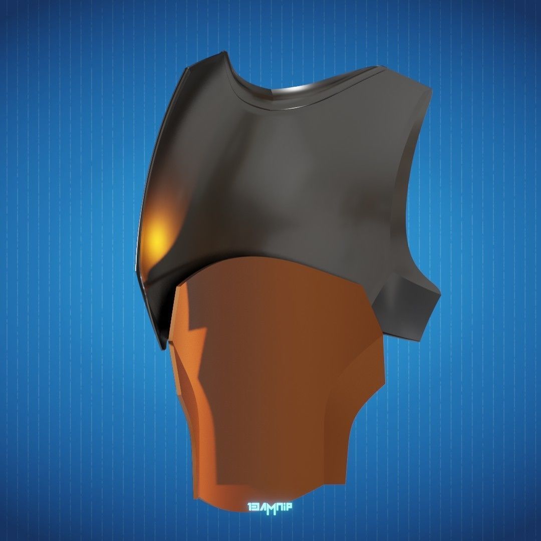 Detailed Mandalorian Chest Armor 3D model 3D printable | CGTrader
