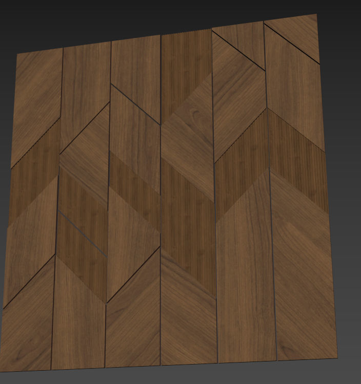 WOODEN WALL CLADDING 3D model | CGTrader