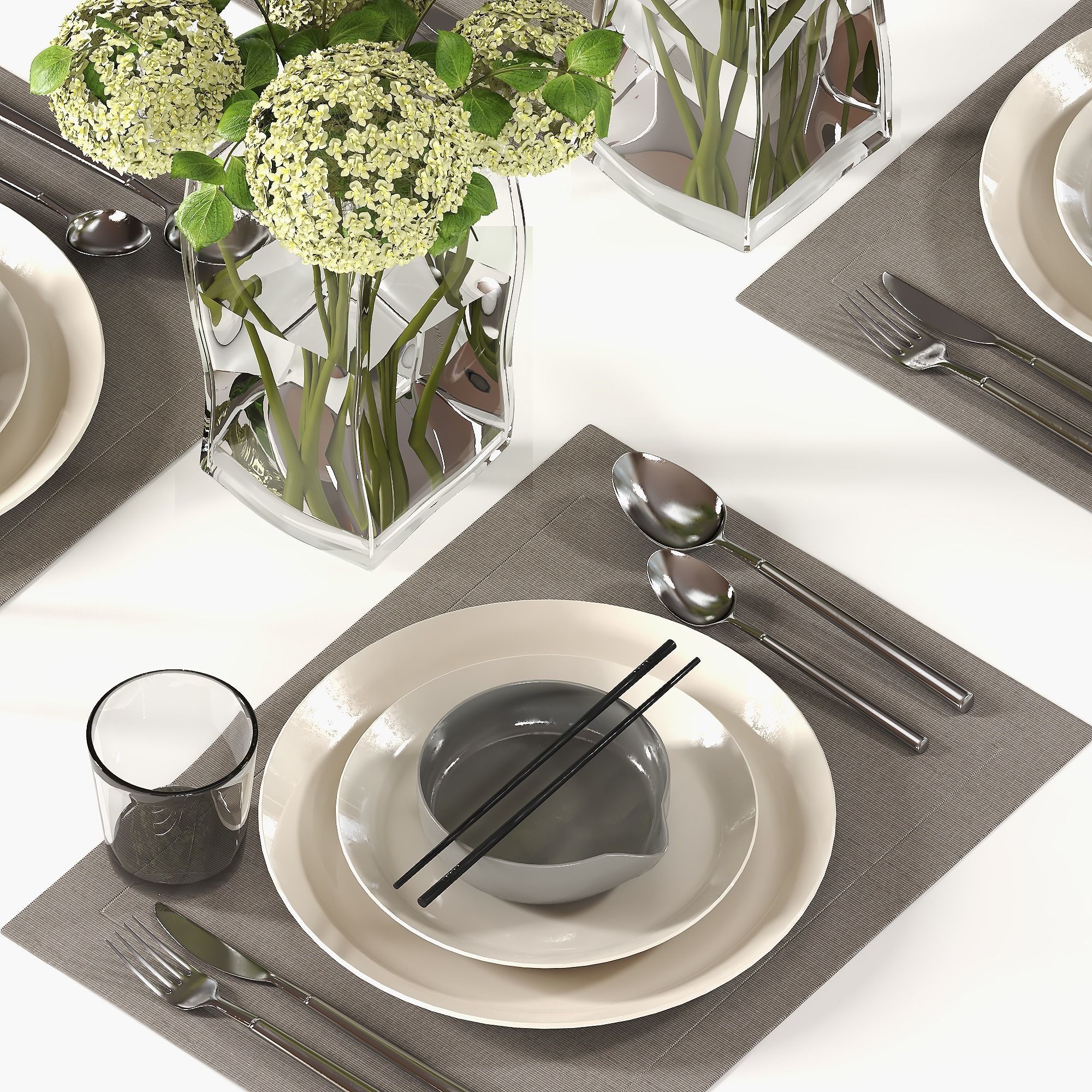 tableware-set-011 3D model | CGTrader