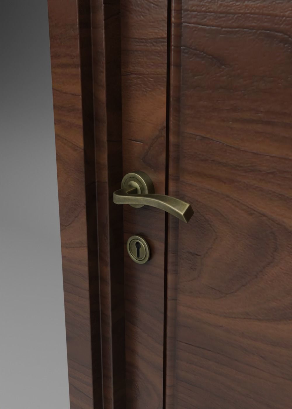 Wooden Door 4K Texture 3D model | CGTrader