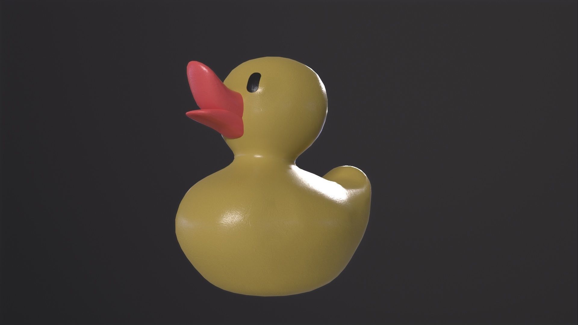 3D model Rubber Duck 3D Model VR / AR / low-poly | CGTrader