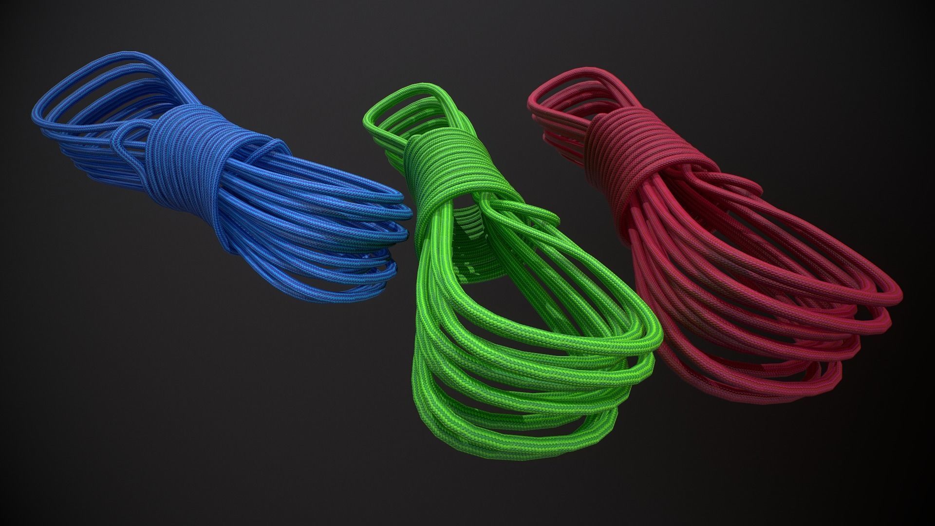 3D model Rope Climbing VR / AR / low-poly | CGTrader