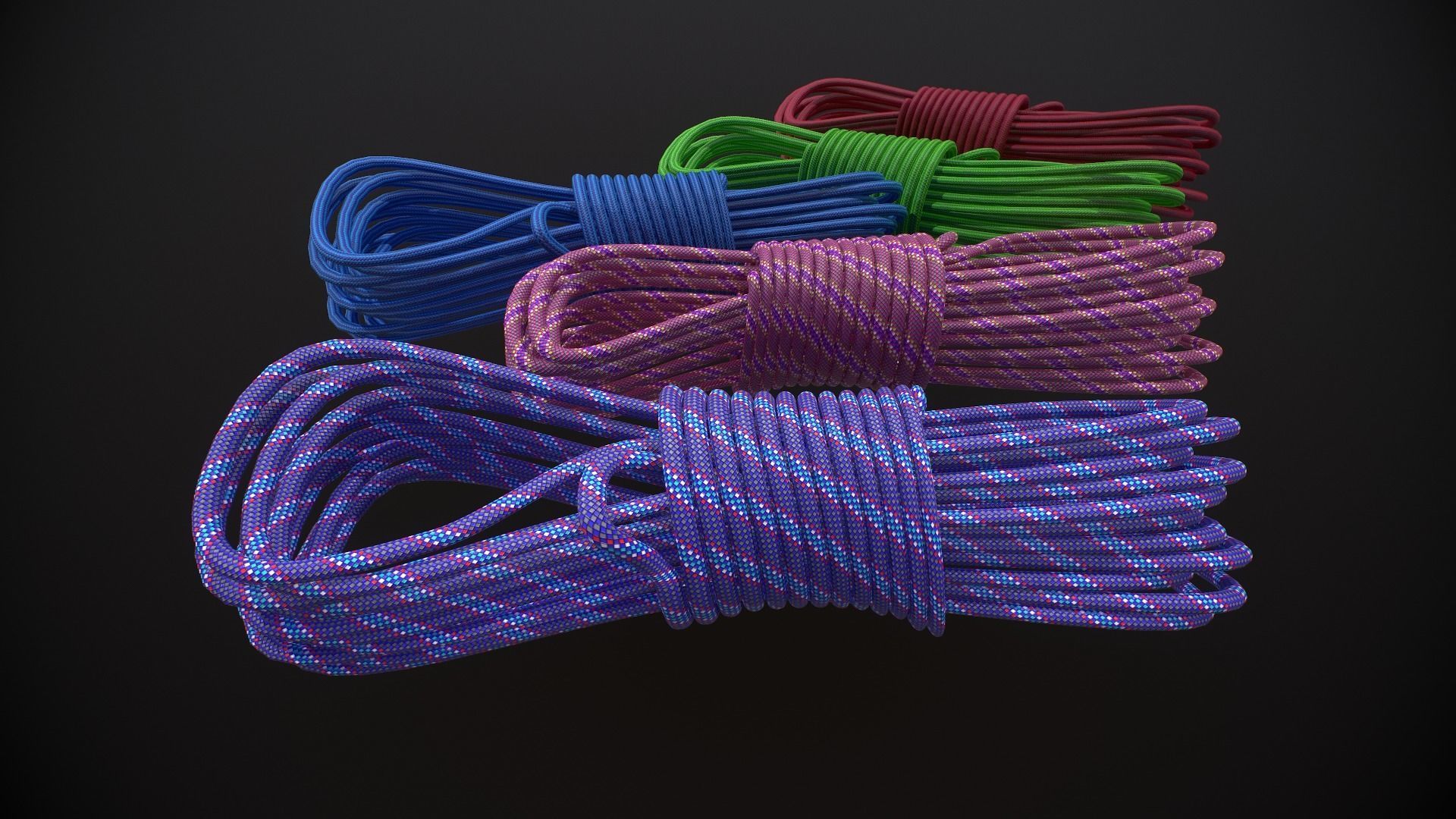 3D model Rope Climbing VR / AR / low-poly | CGTrader
