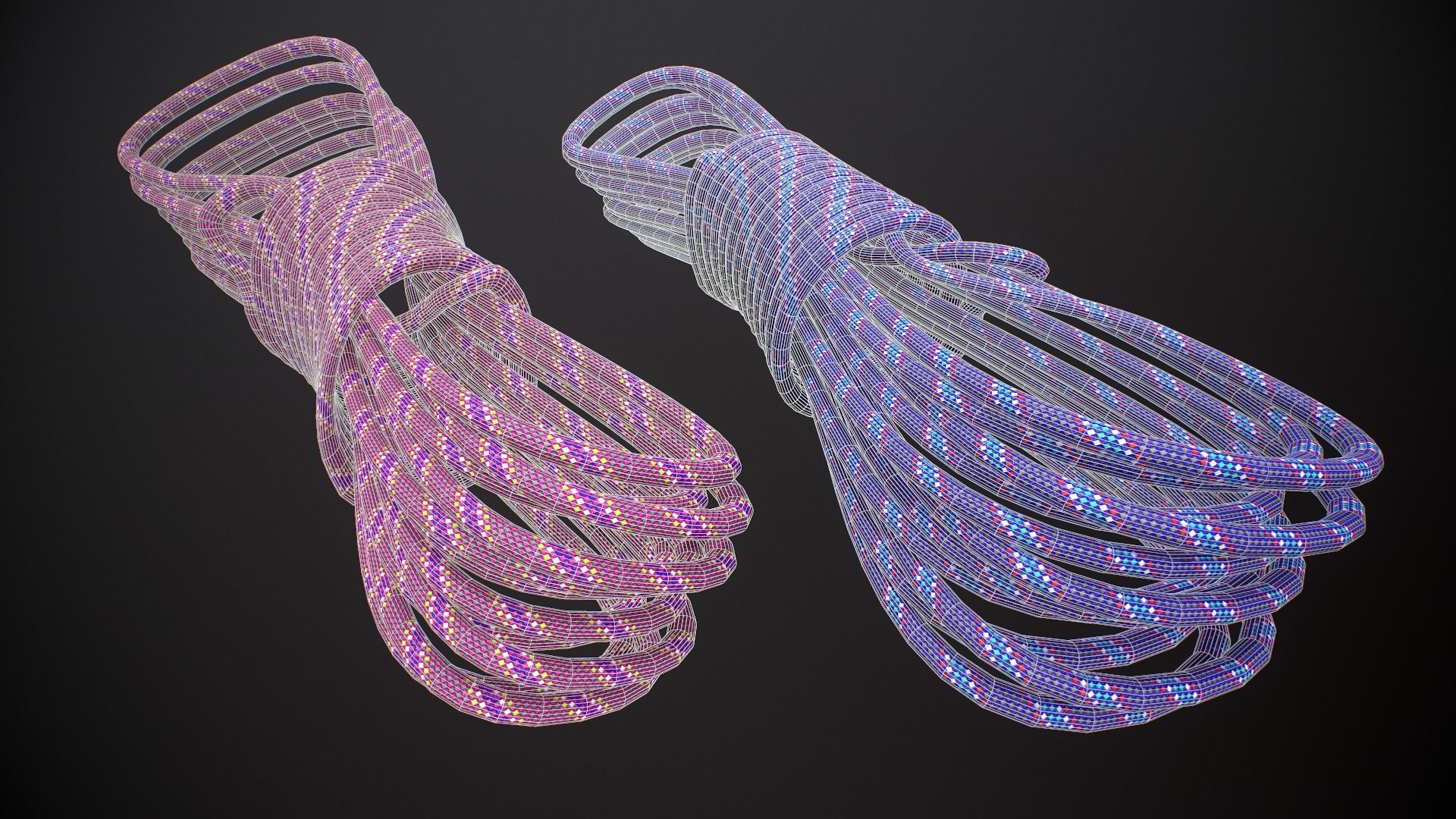 3D model Rope Climbing VR / AR / low-poly | CGTrader